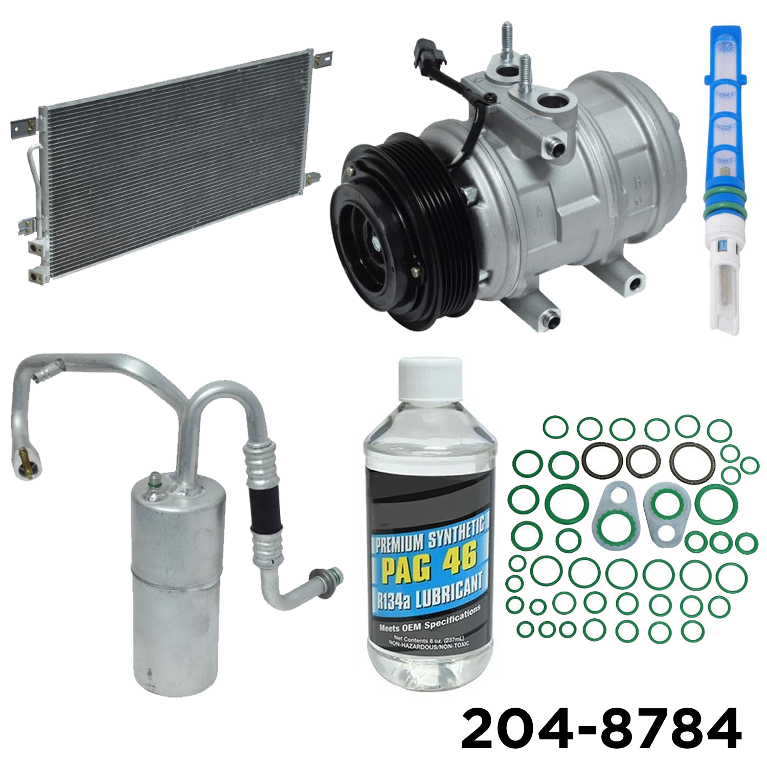 A/C Compressor Kit - Compressor-Condenser Replacement Kit - Air Components